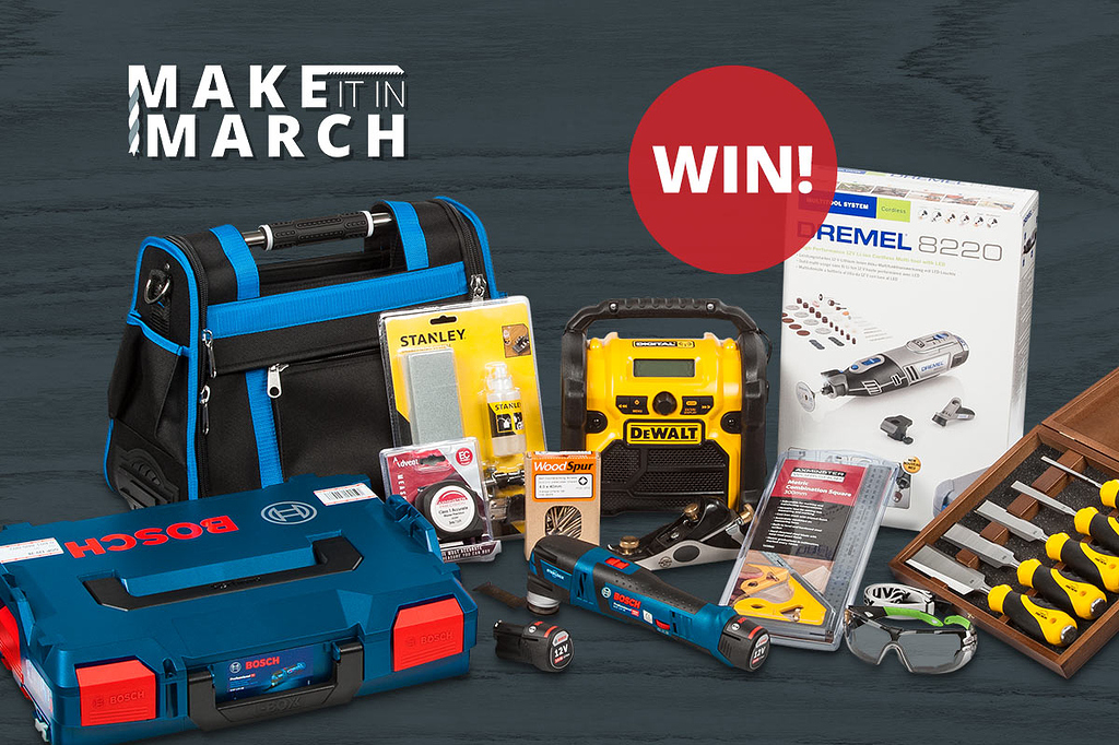 Make It In March Competition 2018 - Win The Ultimate Tool Bundle ...